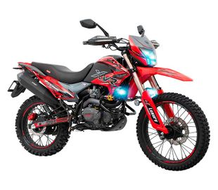 motocicleta doble proposito veloci xeverous pro xr r2 250 cc rojo más ...